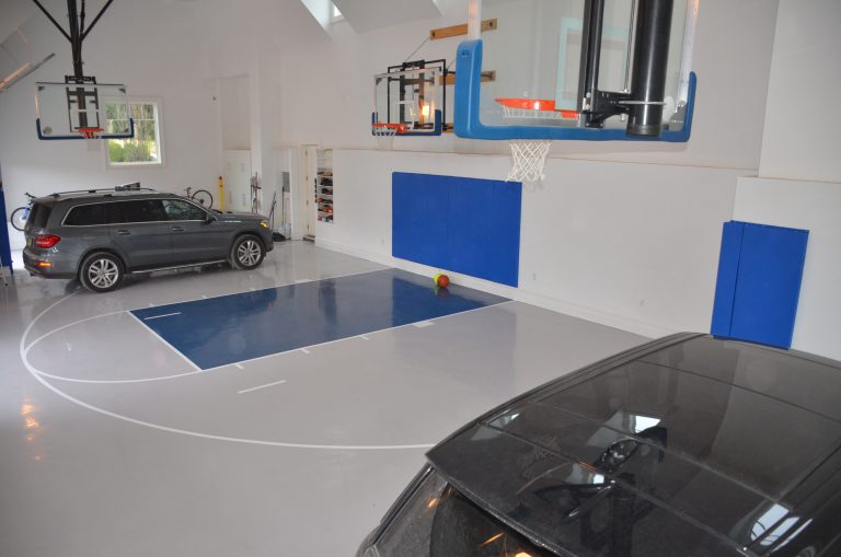 Custom indoor basketball courts | DeShayes Dream Courts