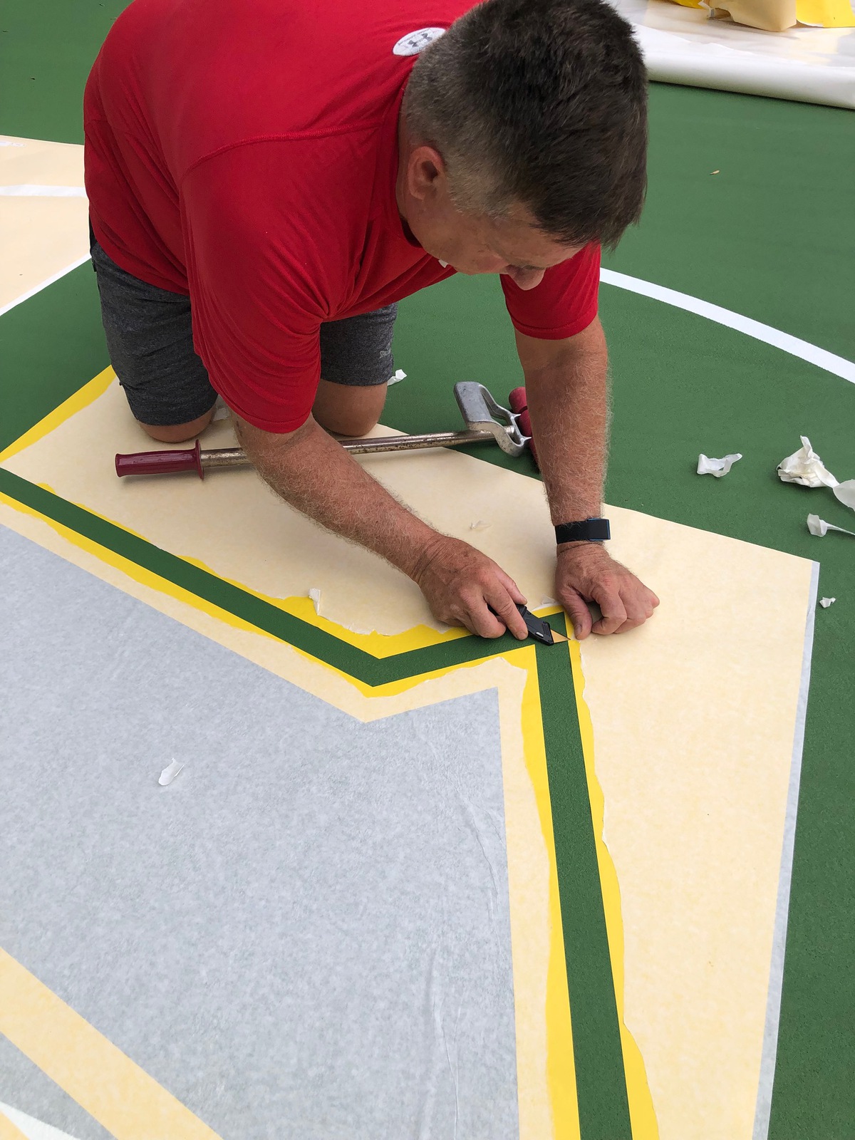 Custom Logo for your court | DeShayes Dream Courts